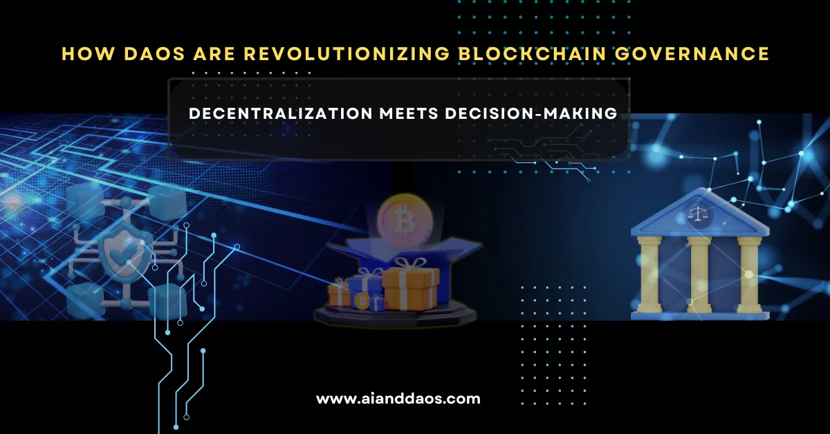 The Rise Of Daos Decentralized Blockchain Governance